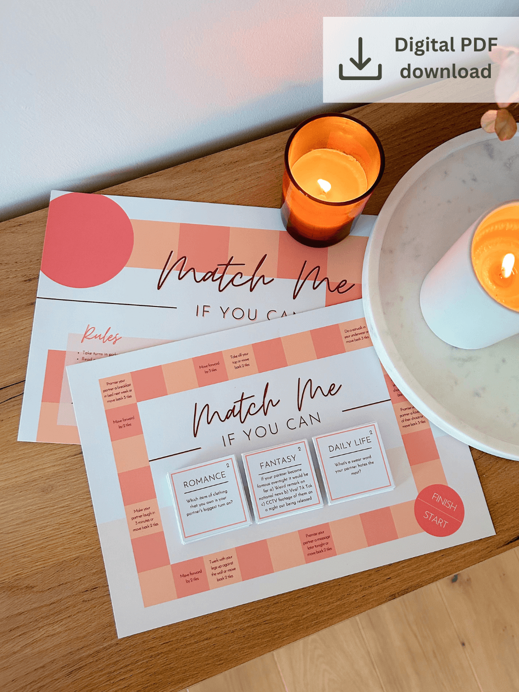 'Match Me If You Can' Date Night Game – A Twist Of Date