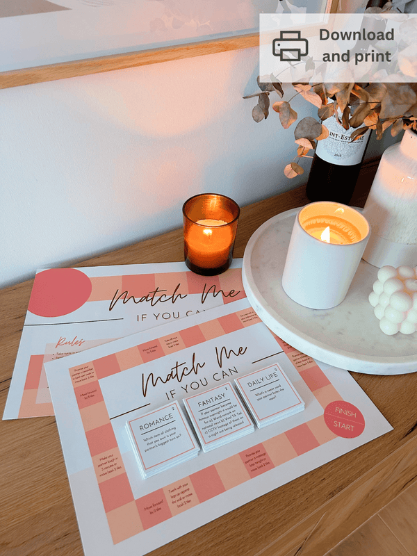 'Match Me If You Can' Date Night Game – A Twist Of Date