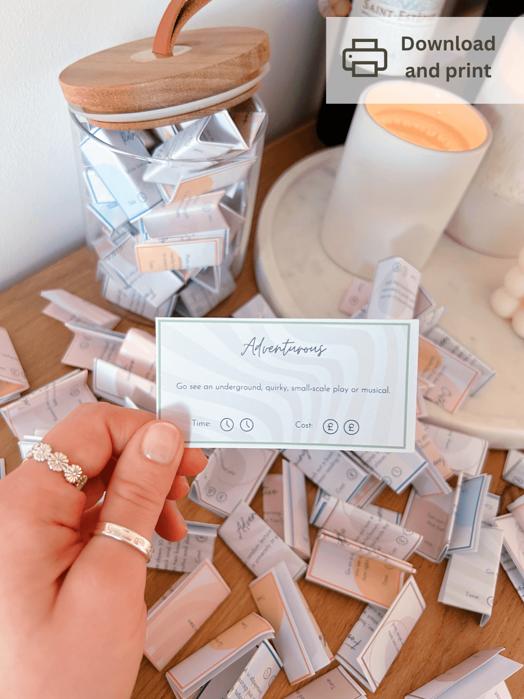 110 Date Idea Cards – A Twist Of Date