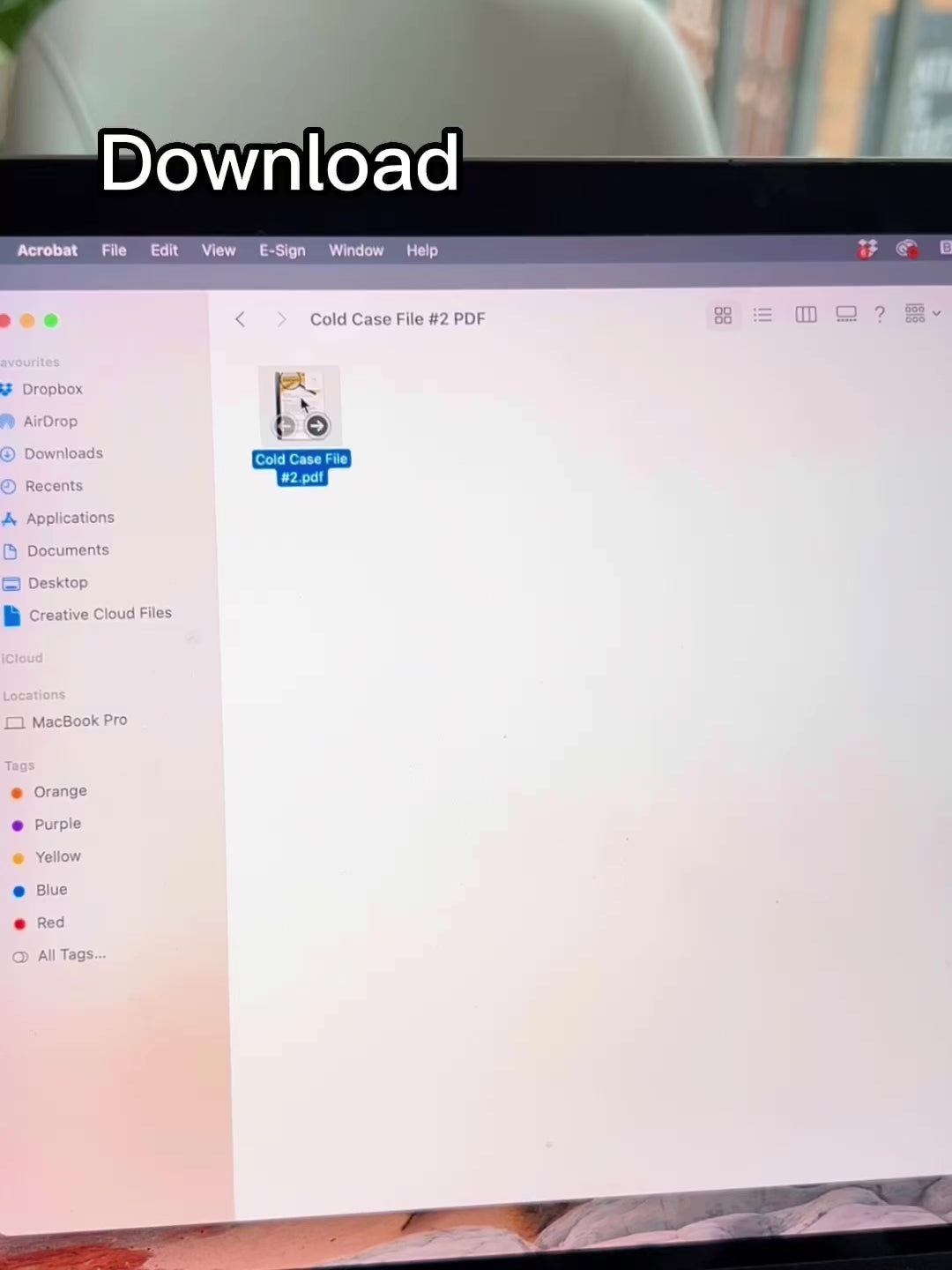 'Cold Case File' Date Night Game – A Twist Of Date
