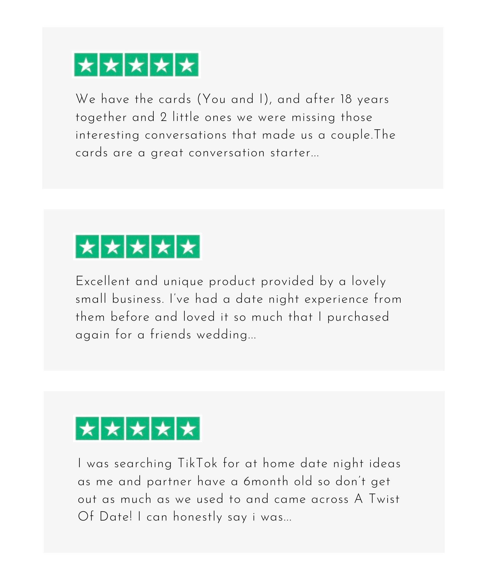 Date night ideas and games | A Twist Of Date