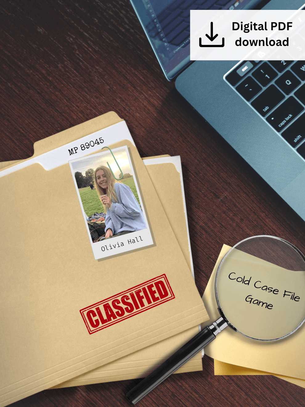 'Cold Case File' Date Night Game – A Twist Of Date