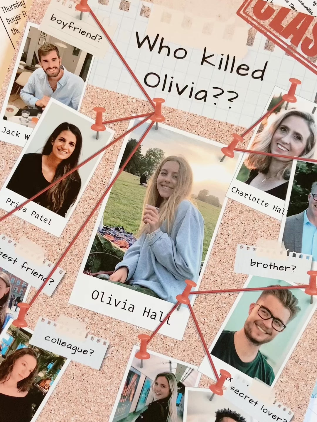 'Cold Case File' Date Night Game – A Twist Of Date